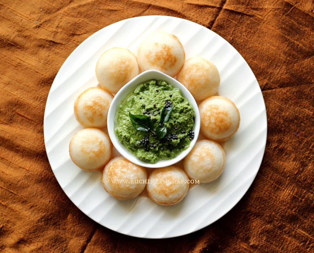Apae / Appe / Paniyaram (Pan Fried Rice Hoppers) - Ruchik Randhap