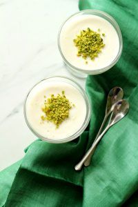 Muhallabia - Middle Eastern Milk Pudding - Ruchik Randhap