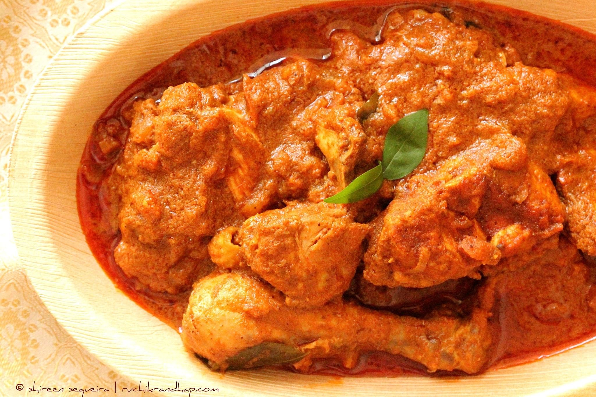 Chicken Peralan ~ Kerala Style Chicken Masala Roast - Ruchik Randhap