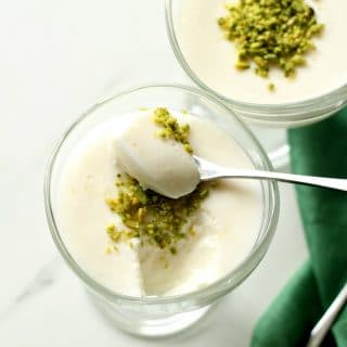 Muhallabia - Middle Eastern Milk Pudding - Ruchik Randhap