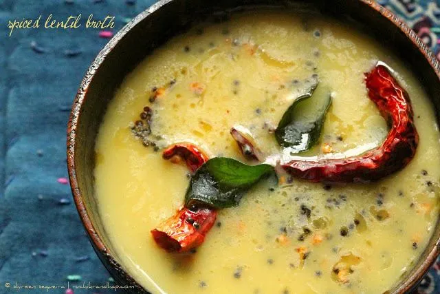 Dalitoy/Dali Tove (Konkani Style Spiced Lentil Broth) - Ruchik Randhap