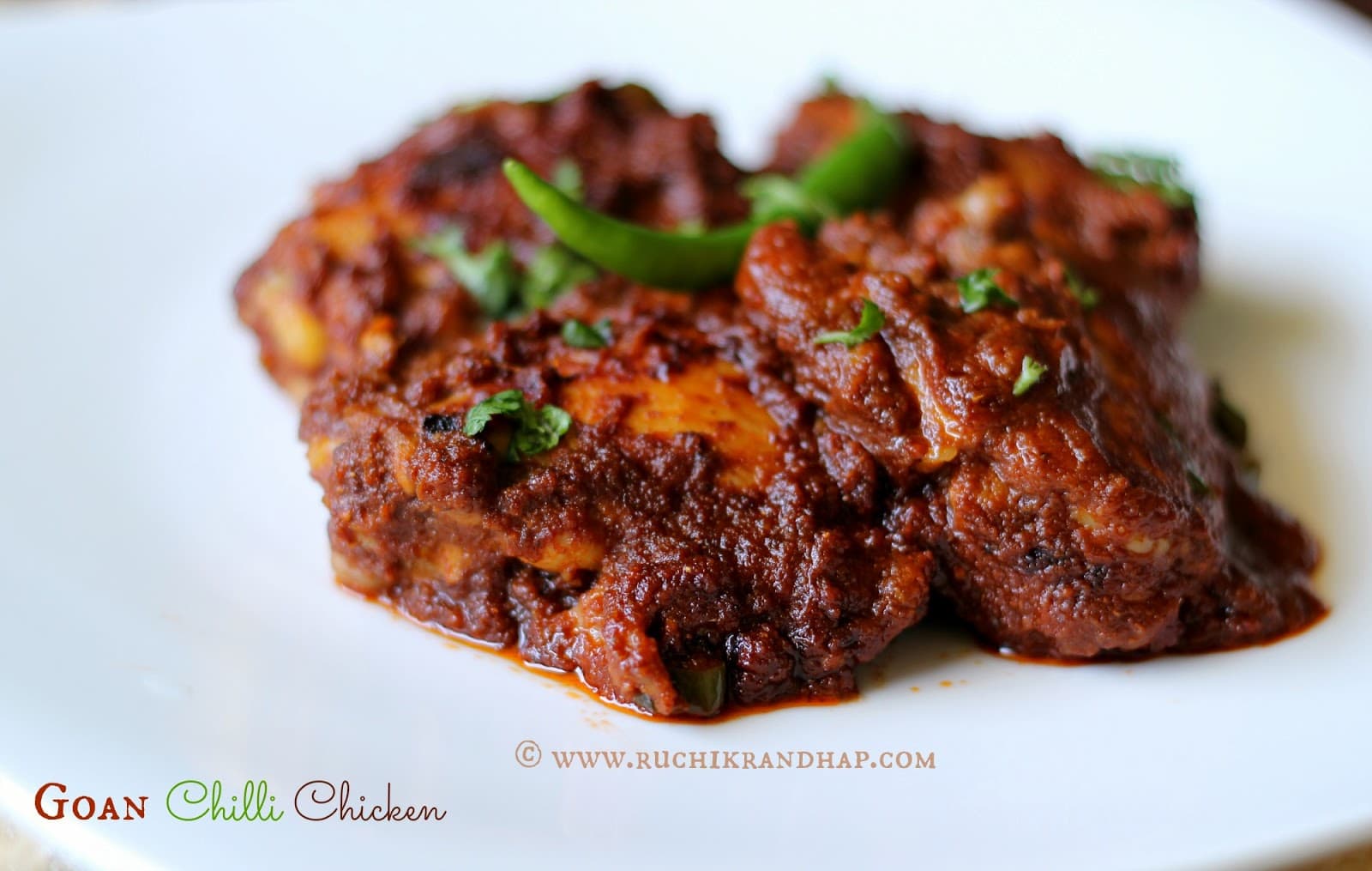 Goan Chilli Chicken - Ruchik Randhap