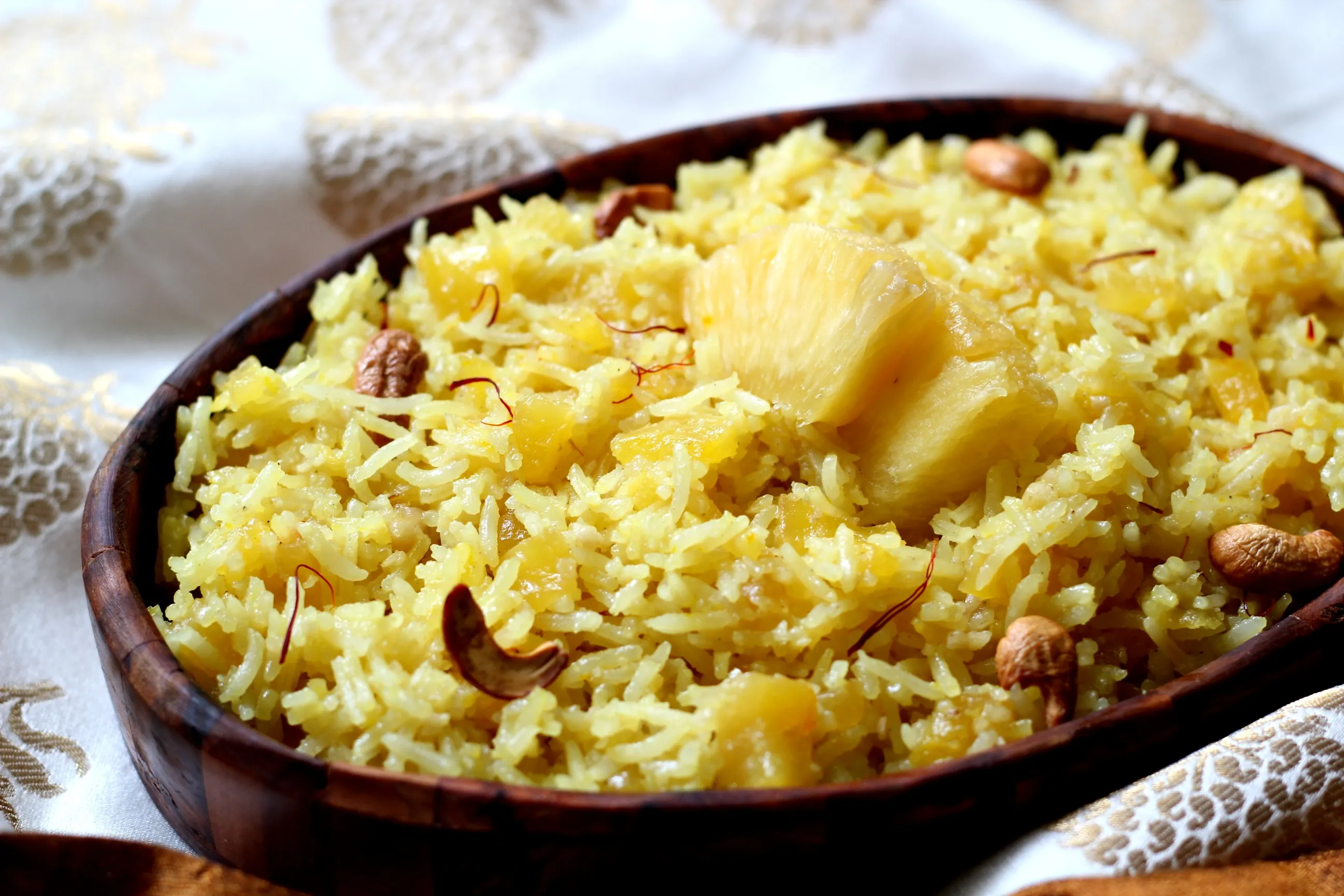 Pineapple Pulao - Ruchik Randhap