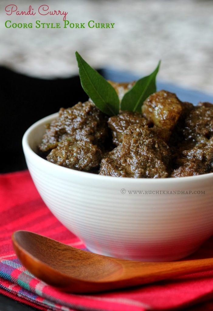 Pandi Curry | Coorgi Pork | Kodava Style Pork Curry - Ruchik Randhap