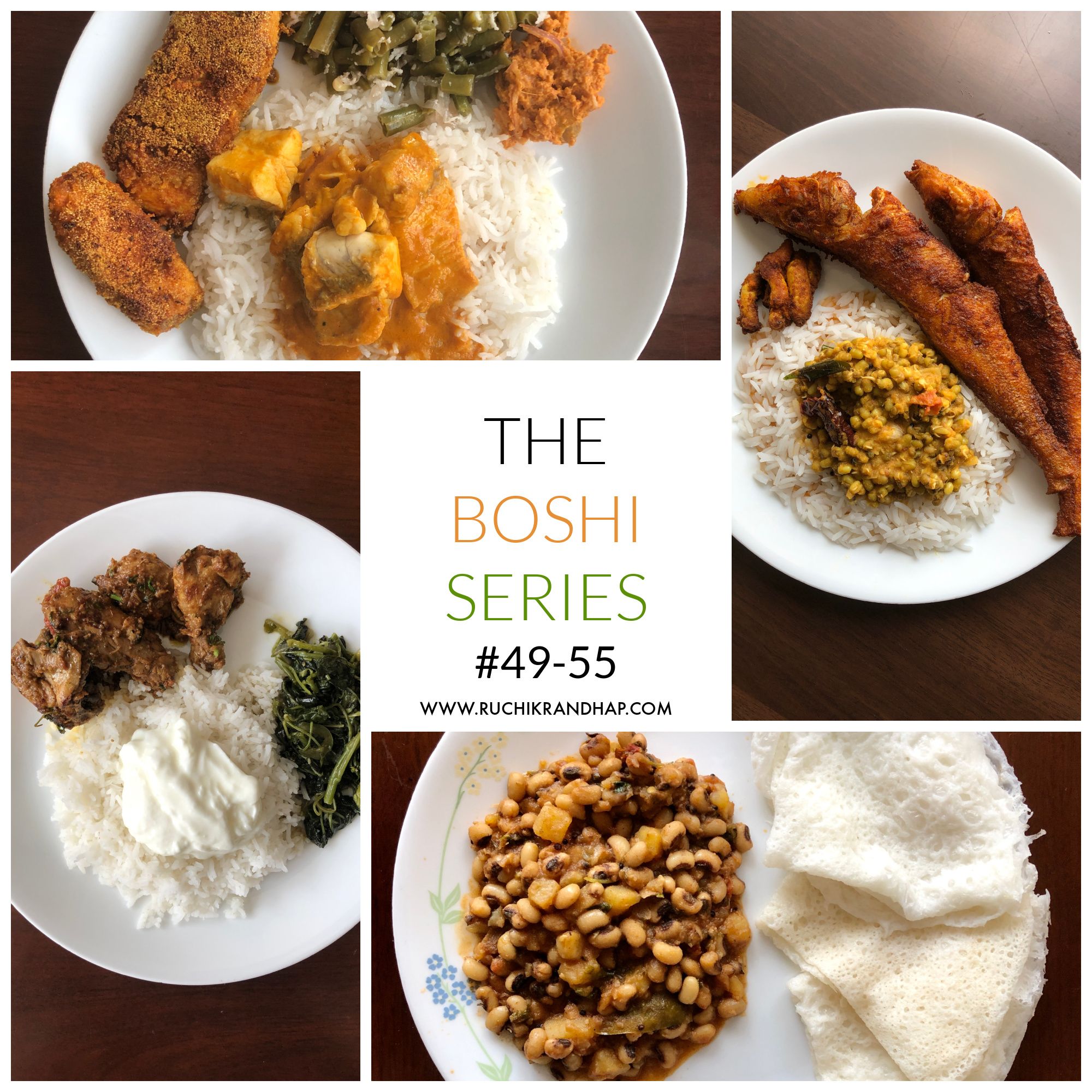 The Boshi Series | Meal Ideas | Boshi# 49 - 55 - Ruchik Randhap